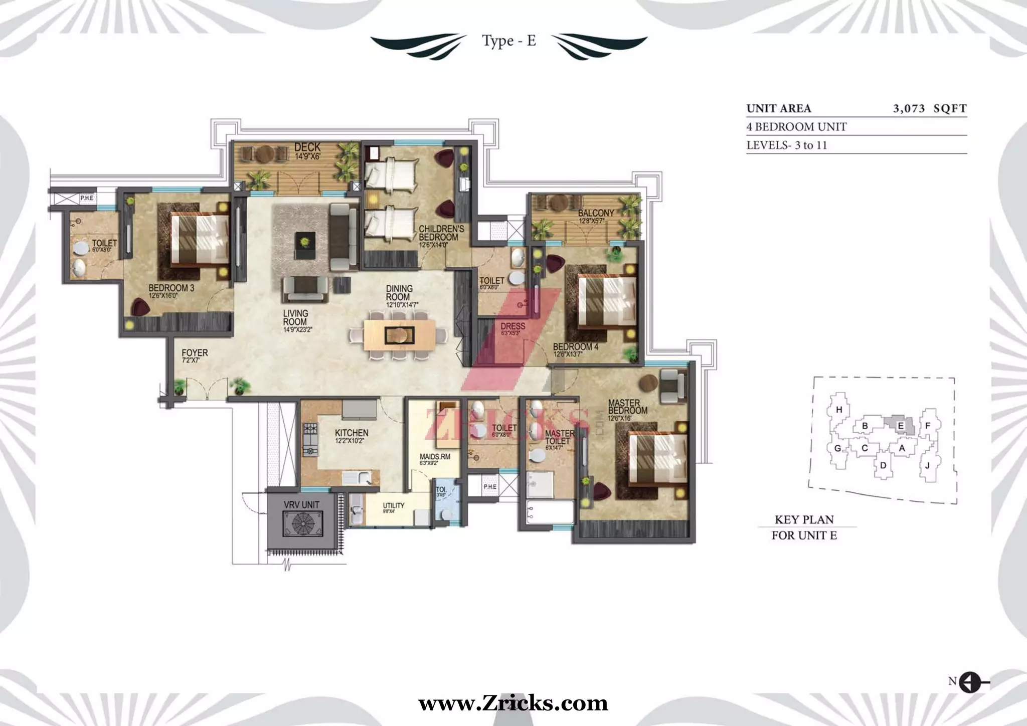 Prestige Leela Residences Brochure - Zricks.com