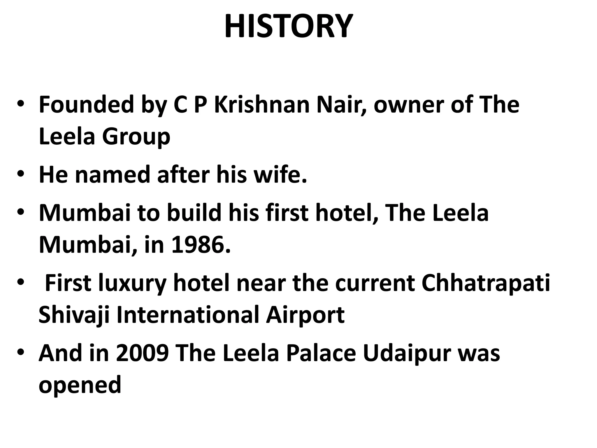 The Leela palace Udaipur | PPTX