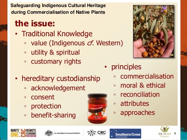 Native tribe traditional knowledge commercialization - NativeHistory.Info