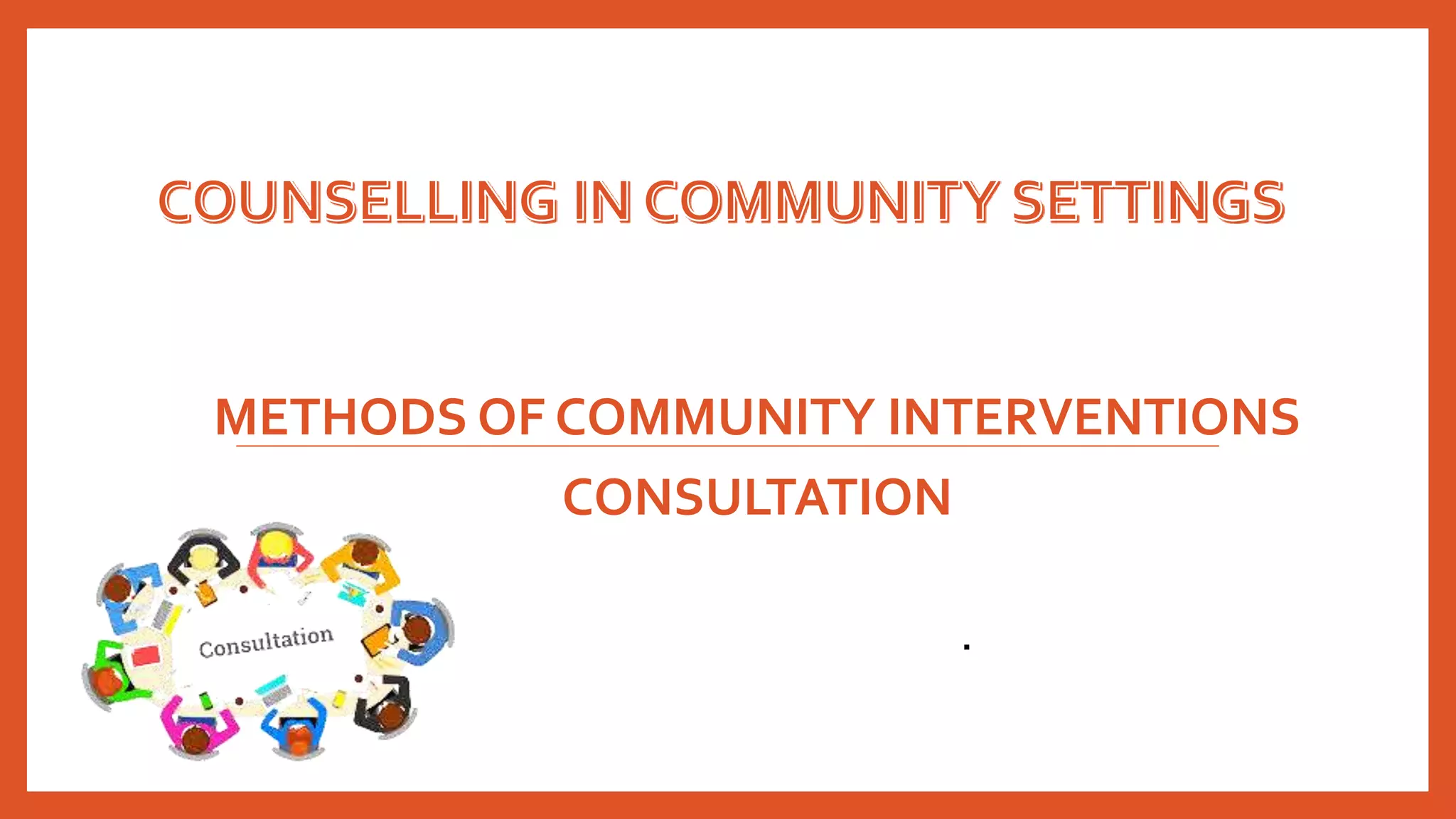 consultation | PPTX