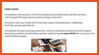 consultation | PPTX