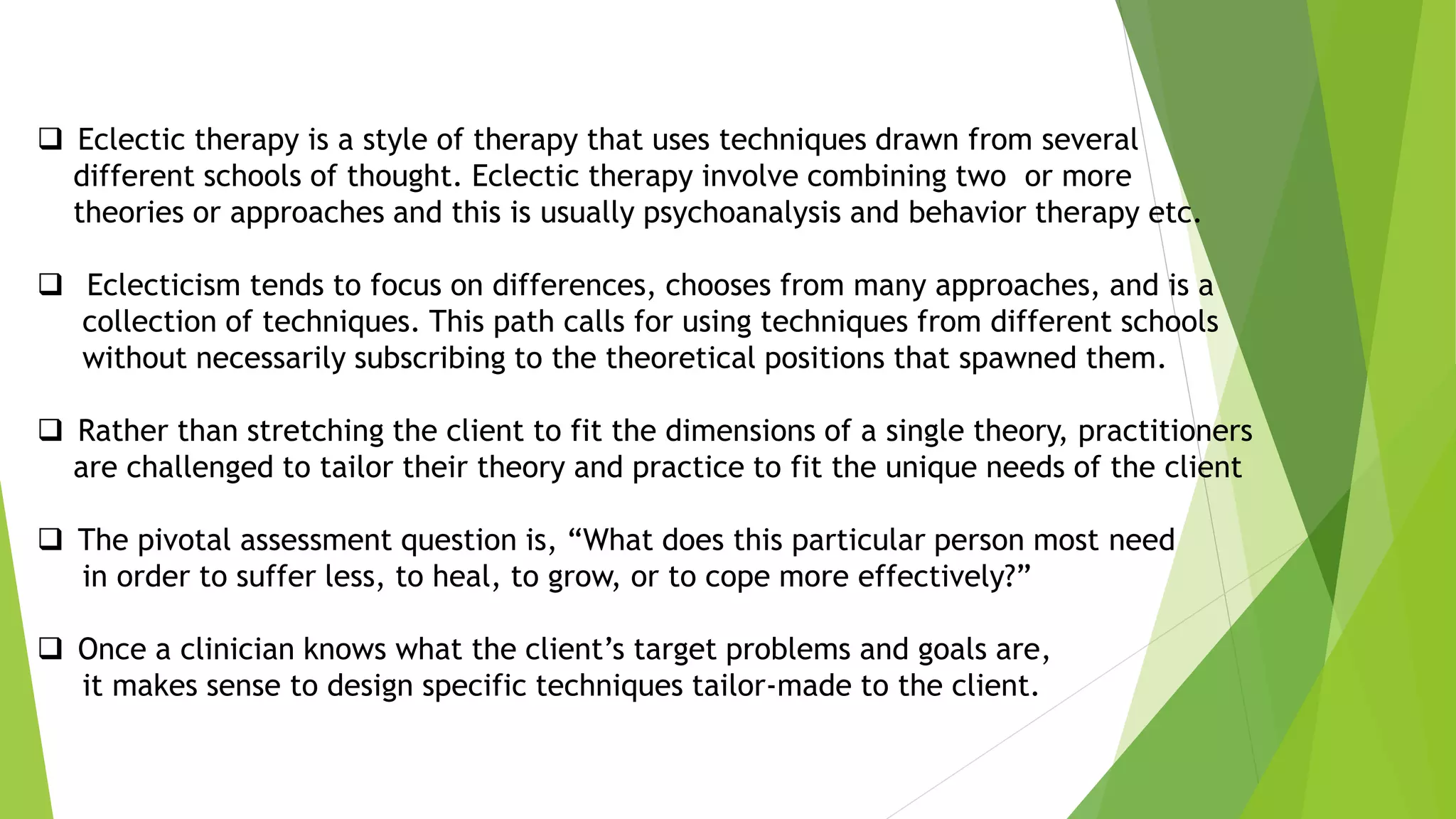 Models of counselling | PPTX