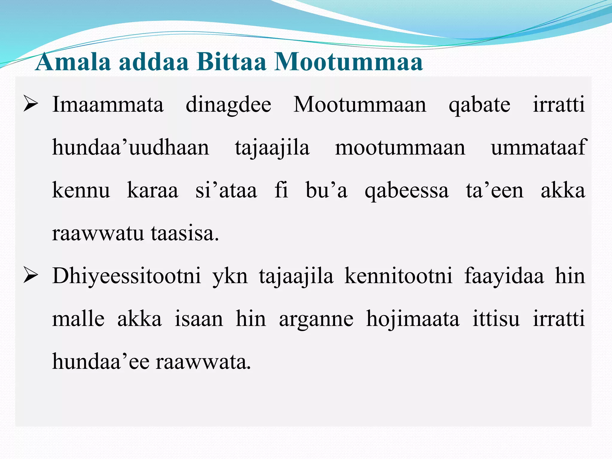 Leenjii Bittaa Mootummaa for training 2015 baatuu.pptx