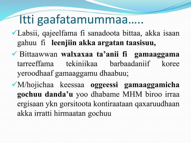 Leenjii Bittaa Mootummaa for training 2015 baatuu.pptx