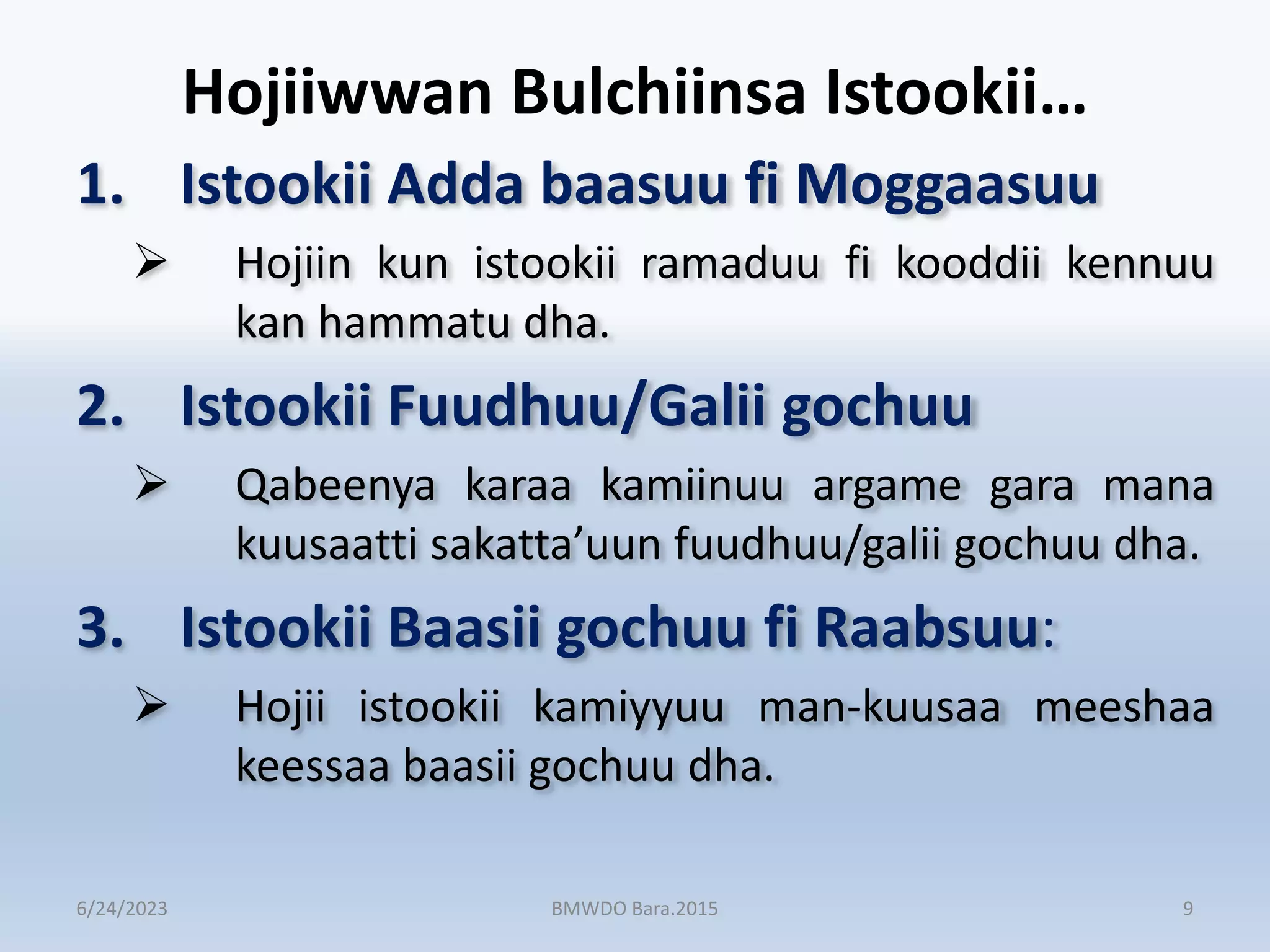 Leenjii Bulchiinsa Qabeenyaa 2015 Sirrii.pptx