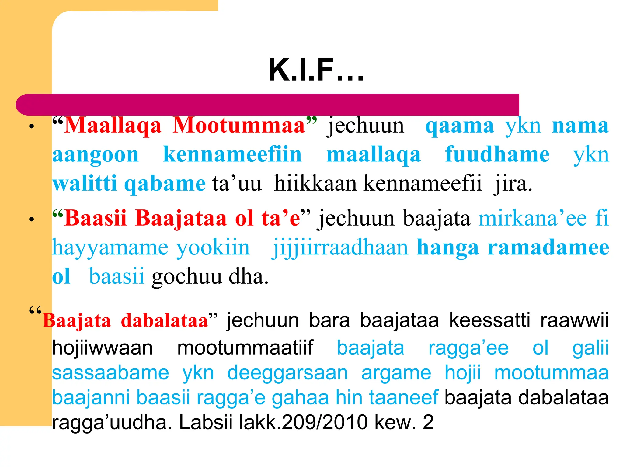 Leenjii hammata Seeraa Bulchiinsa Faayinaansii Mootumaa (1).pptx