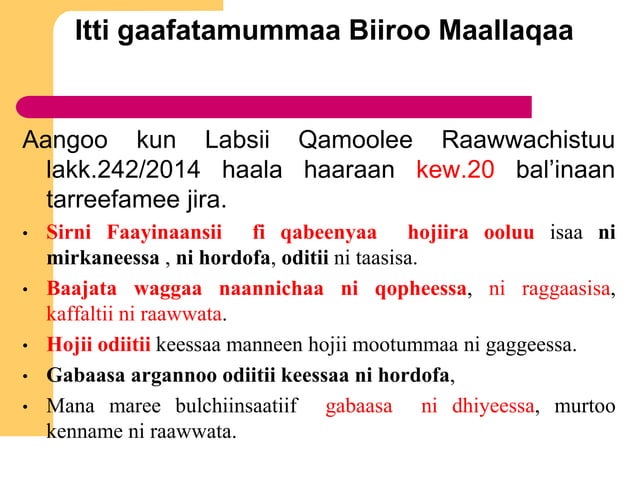 Leenjii hammata Seeraa Bulchiinsa Faayinaansii Mootumaa (1).pptx