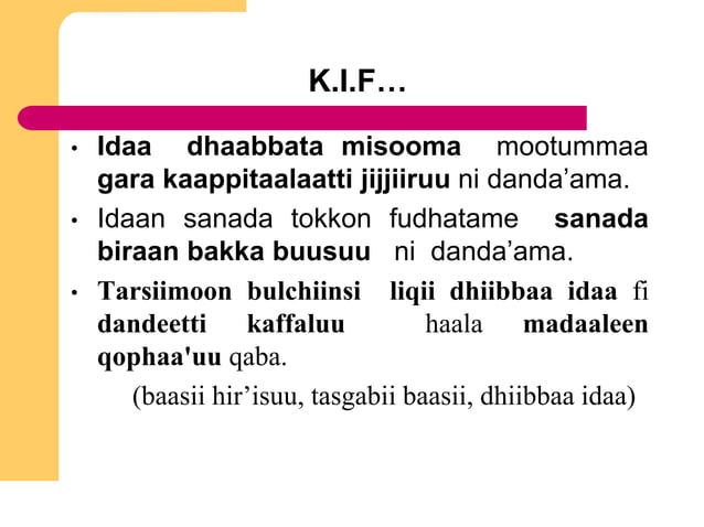Leenjii hammata Seeraa Bulchiinsa Faayinaansii Mootumaa (1).pptx