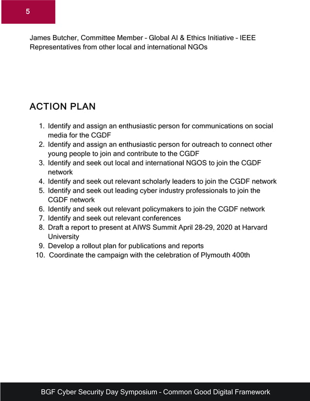 COMMON GOOD DIGITAL FRAMEWORK | PDF