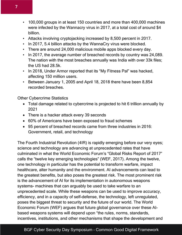 COMMON GOOD DIGITAL FRAMEWORK | PDF