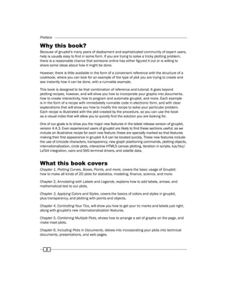 Gnuplot cookbook | PDF | Computing | Technology & Computing