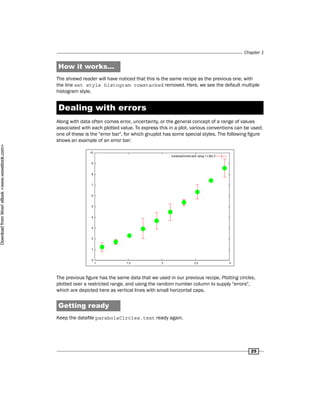 Gnuplot cookbook | PDF | Computing | Technology & Computing