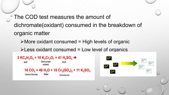 pollution monitoring and control methods, COD | PPTX