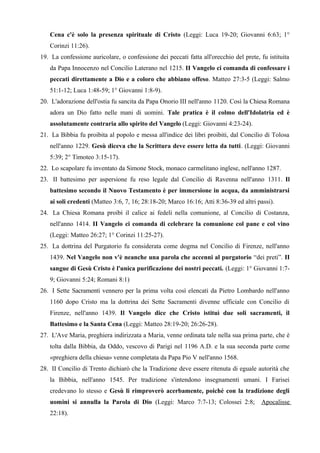 Le eresie della chiesa | DOC