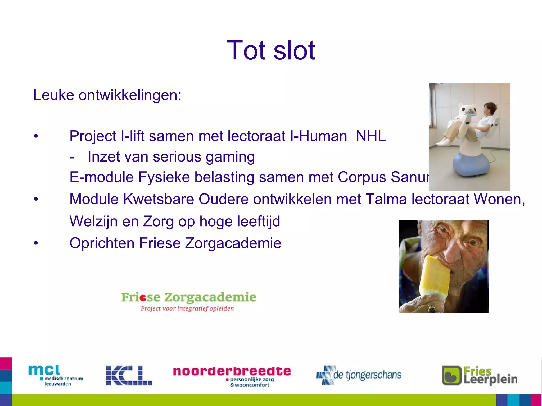 PAT Learning Summit - Leernetwerk Fries Leerplein | PPT