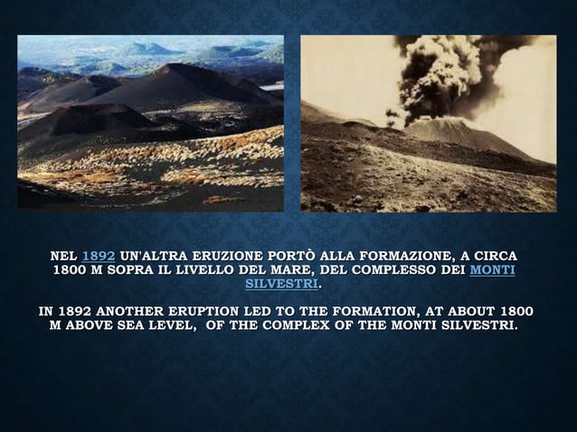 The eruption of Etna. | PPTX | Geography | Science