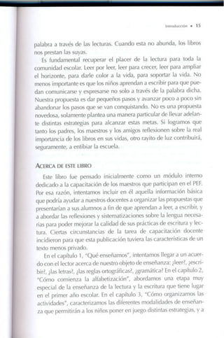 Leer y escribir, el día a día en las aulas ana maría kaufman (coord) | PDF