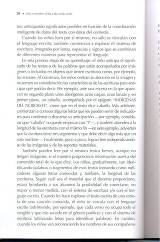 Leer y escribir, el día a día en las aulas ana maría kaufman (coord) | PDF