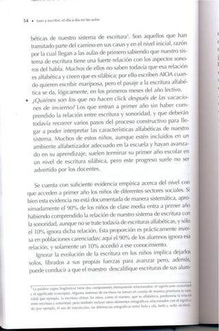 Leer y escribir, el día a día en las aulas ana maría kaufman (coord) | PDF
