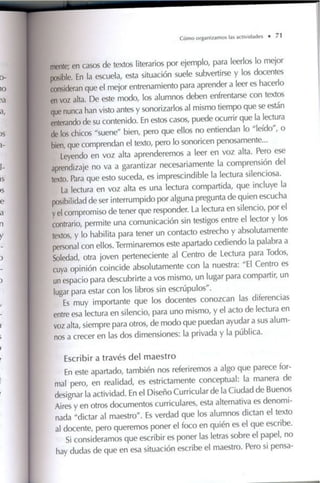 Leer y escribir, el día a día en las aulas ana maría kaufman (coord) | PDF