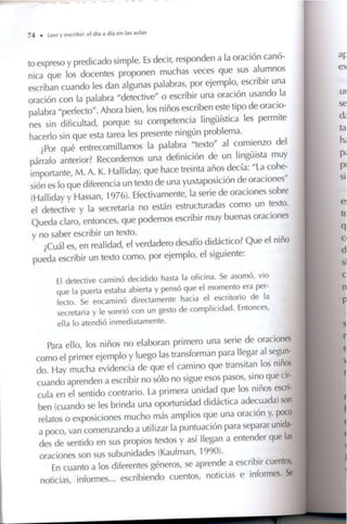 Leer y escribir, el día a día en las aulas ana maría kaufman (coord) | PDF