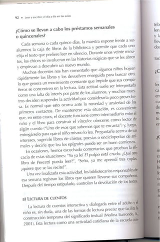Leer y escribir, el día a día en las aulas ana maría kaufman (coord) | PDF