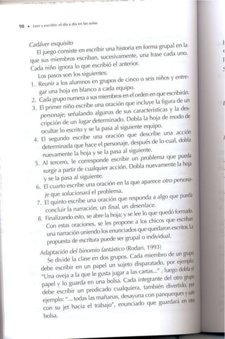 Leer y escribir, el día a día en las aulas ana maría kaufman (coord) | PDF