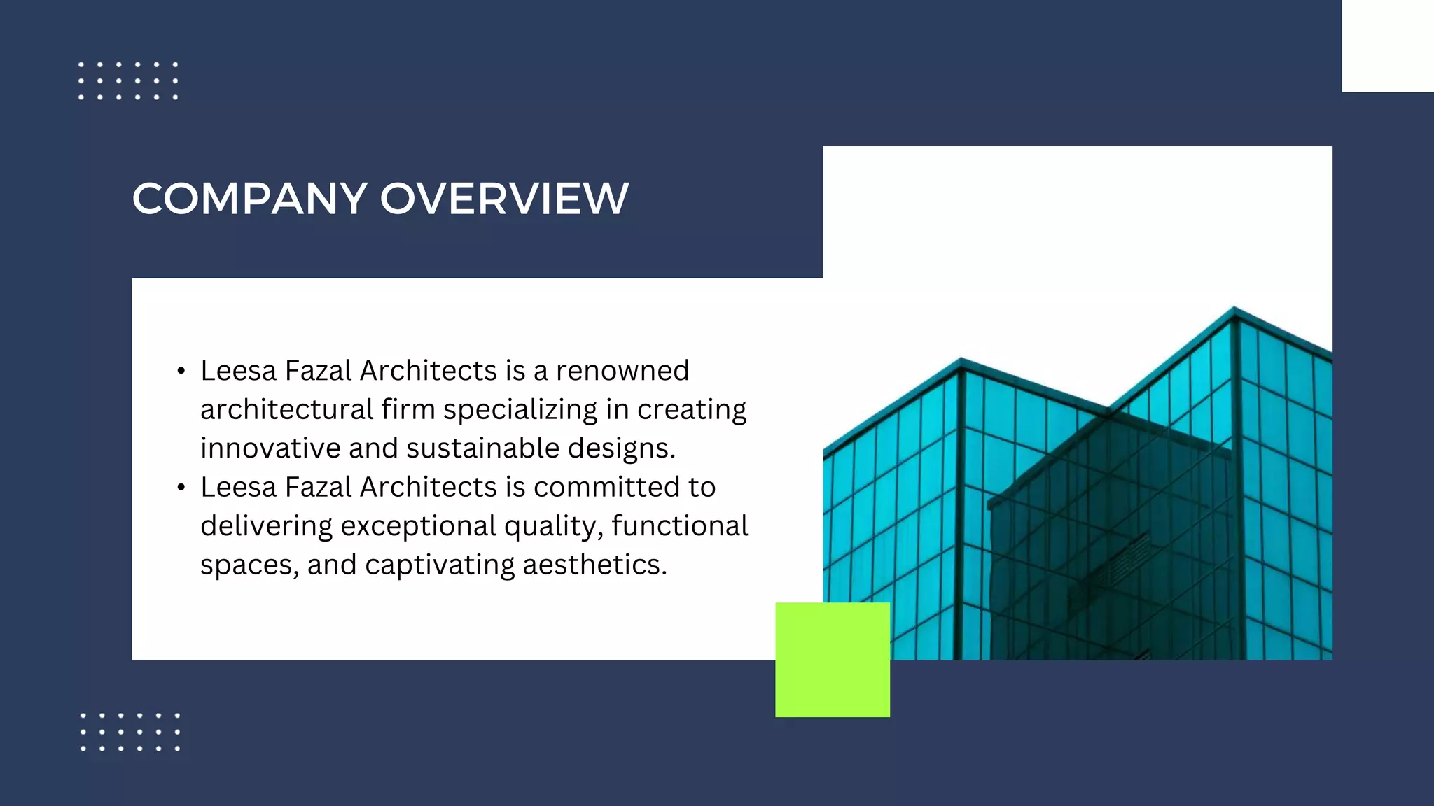 Leesa Fazal Architects Exemplifying Excellence in Architectural Design ...