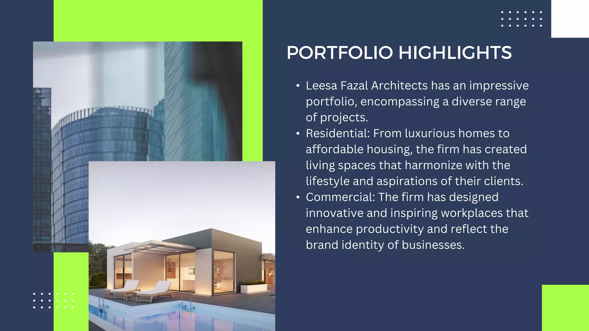 Leesa Fazal Architects Exemplifying Excellence in Architectural Design ...