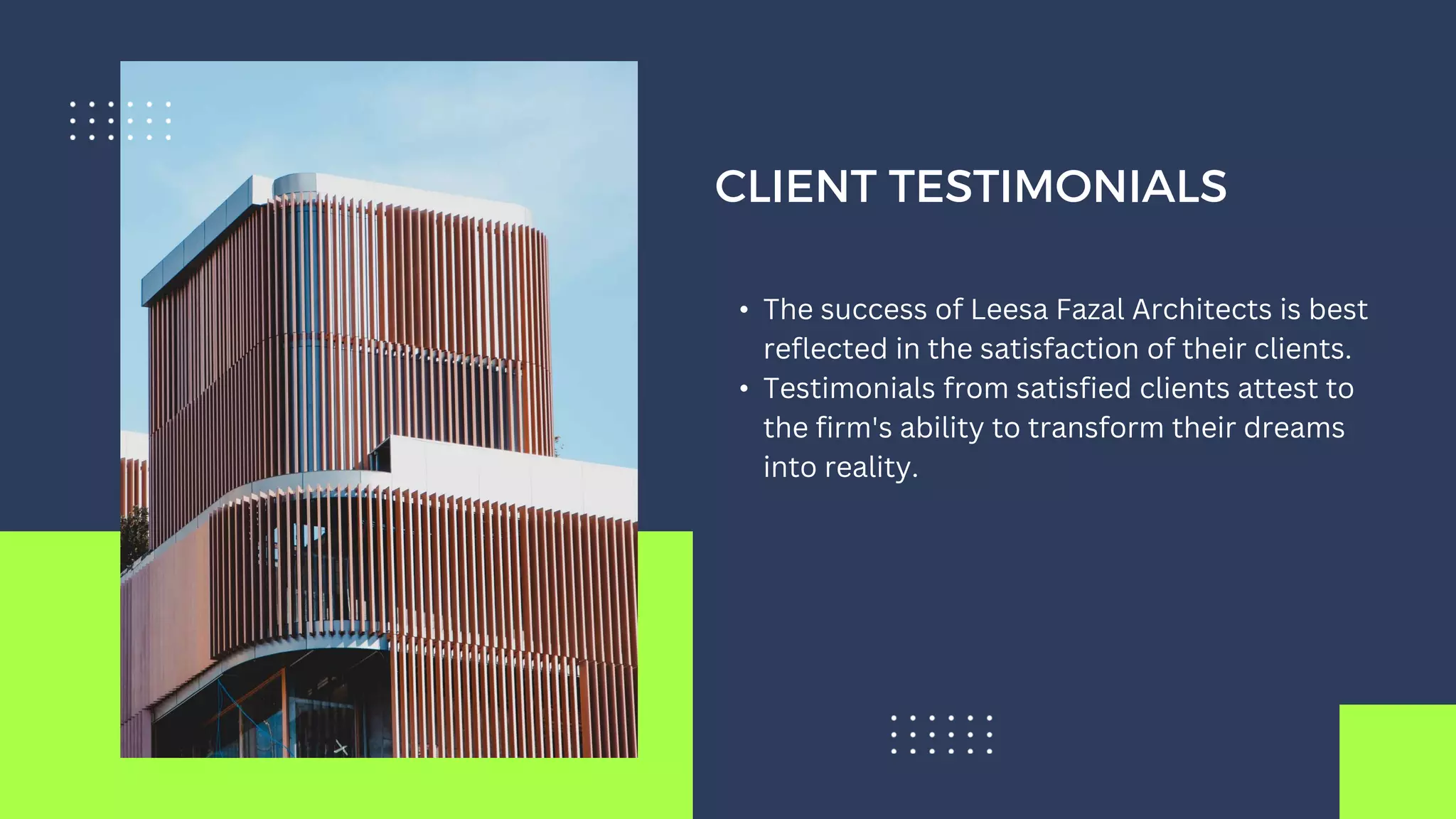 Leesa Fazal Architects Exemplifying Excellence in Architectural Design ...
