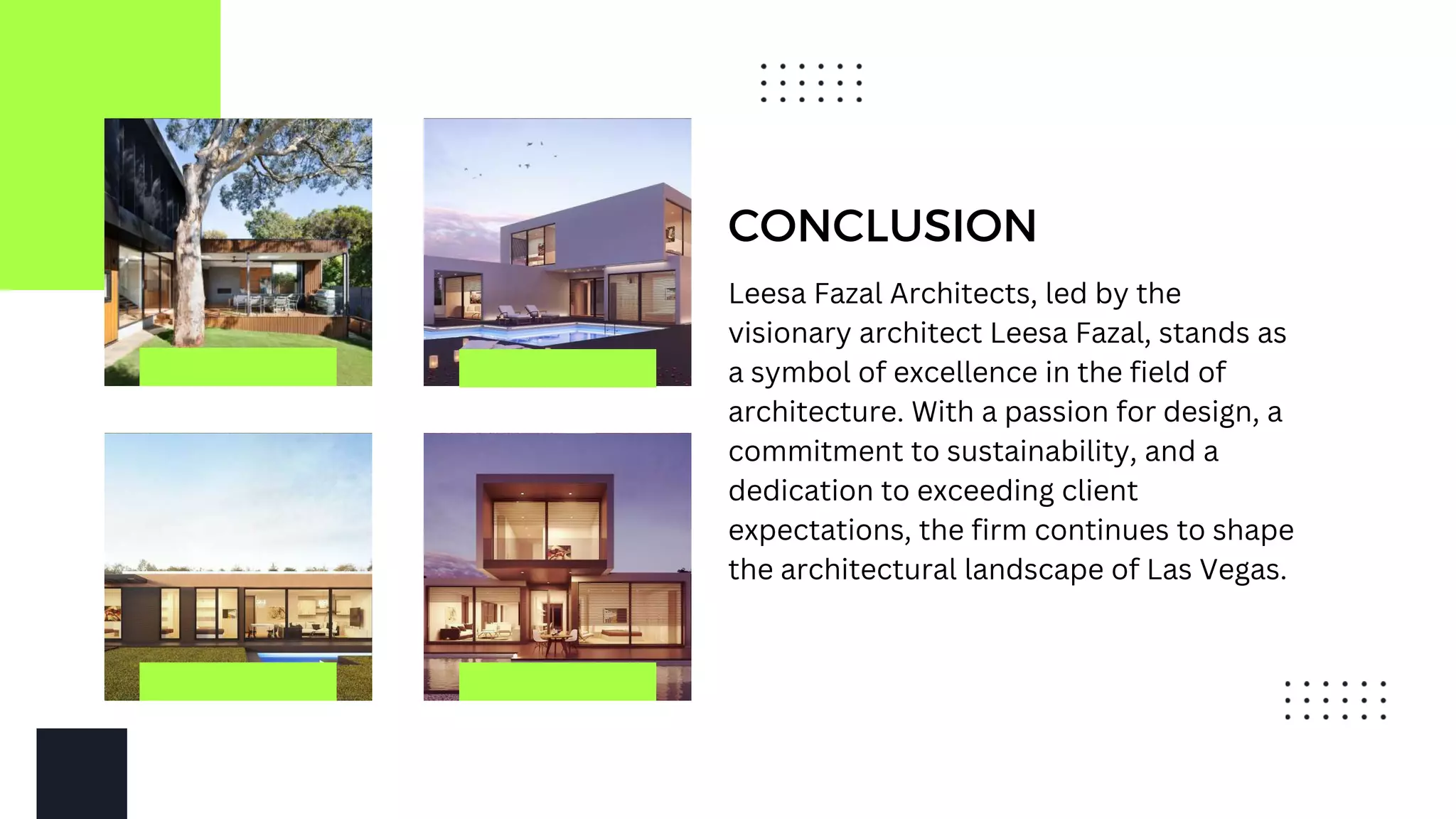 Leesa Fazal Architects Exemplifying Excellence in Architectural Design ...