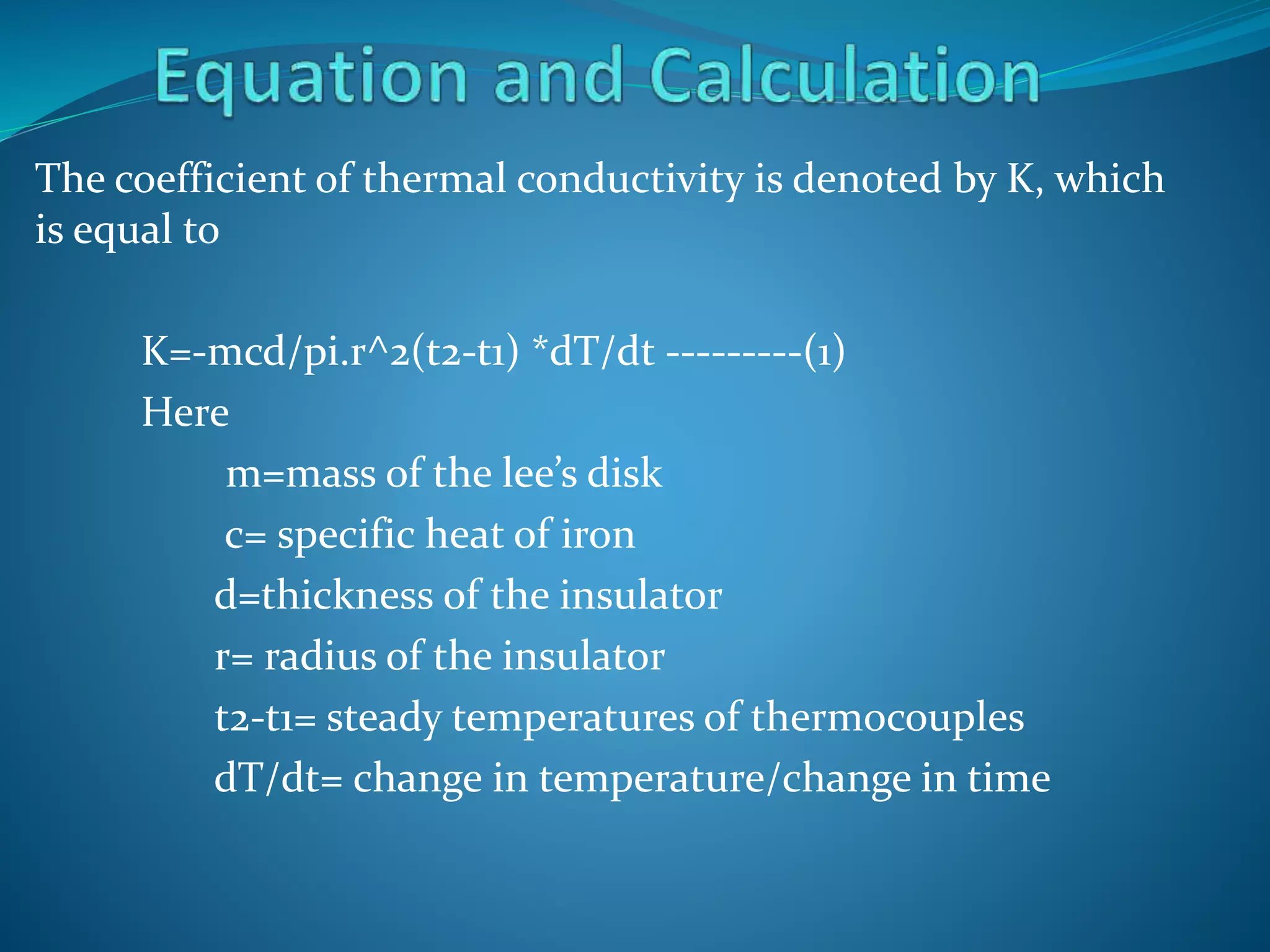 Lee’s disk method | PPTX