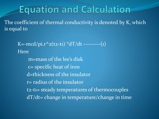 Lee’s disk method | PPTX