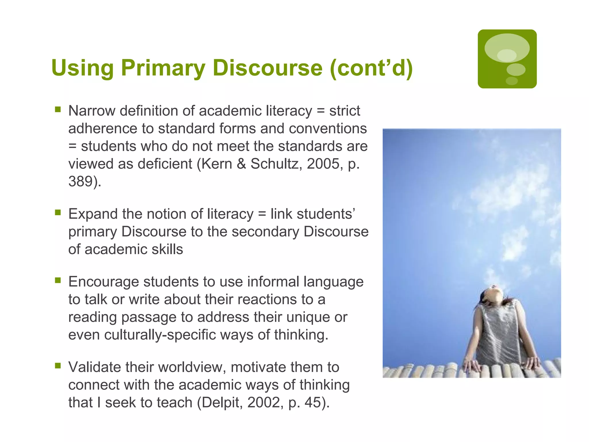 My Ideological Stance in Content Area Instruction | PPT