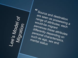 Lee's model and step migration | PPT