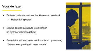 Leestips op maat | Recommender | PPT