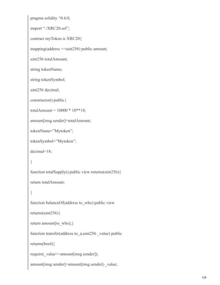 create xinfin smart contractWebsite | PDF | Computing | Technology & Computing