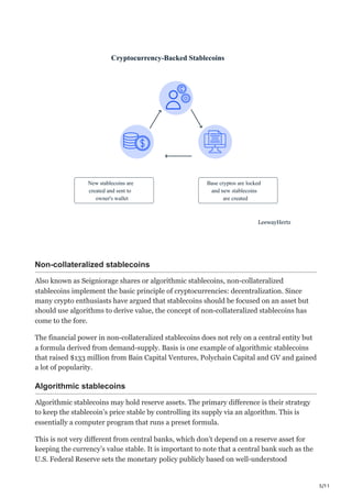 leewayhertz.com - How to Create a Stablecoin | PDF