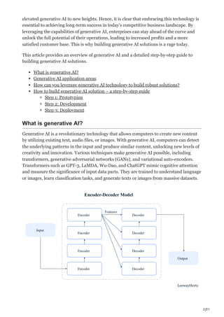 leewayhertz.com-How to build a generative AI solution From prototyping to production.pdf