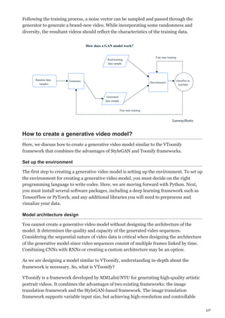 leewayhertz.com-How to create a Generative video model.pdf