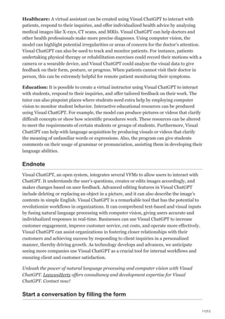 leewayhertz.com-Visual ChatGPT The next frontier of conversational AI.pdf | Web Conferencing ...