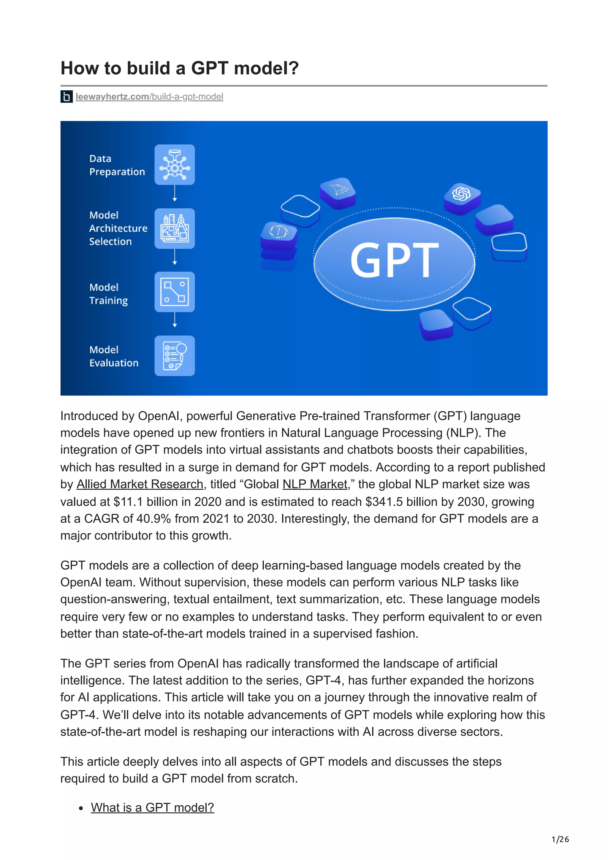 leewayhertz.com-How to build a GPT model (1).pdf