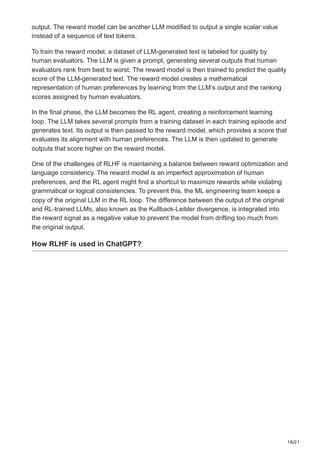 leewayhertz.com-Reinforcement Learning from Human Feedback RLHF.pdf