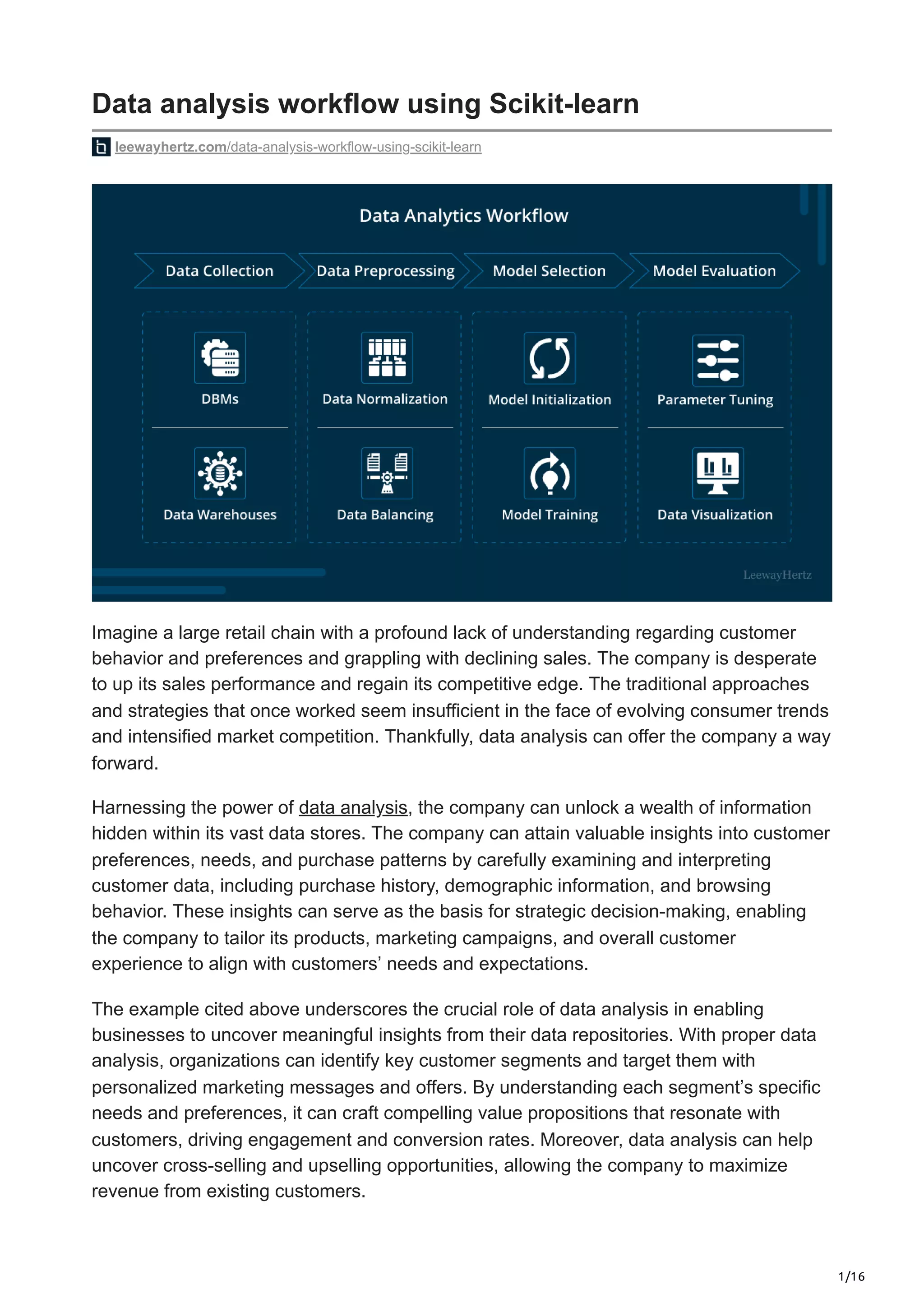leewayhertz.com-Data analysis workflow using Scikit-learn.pdf