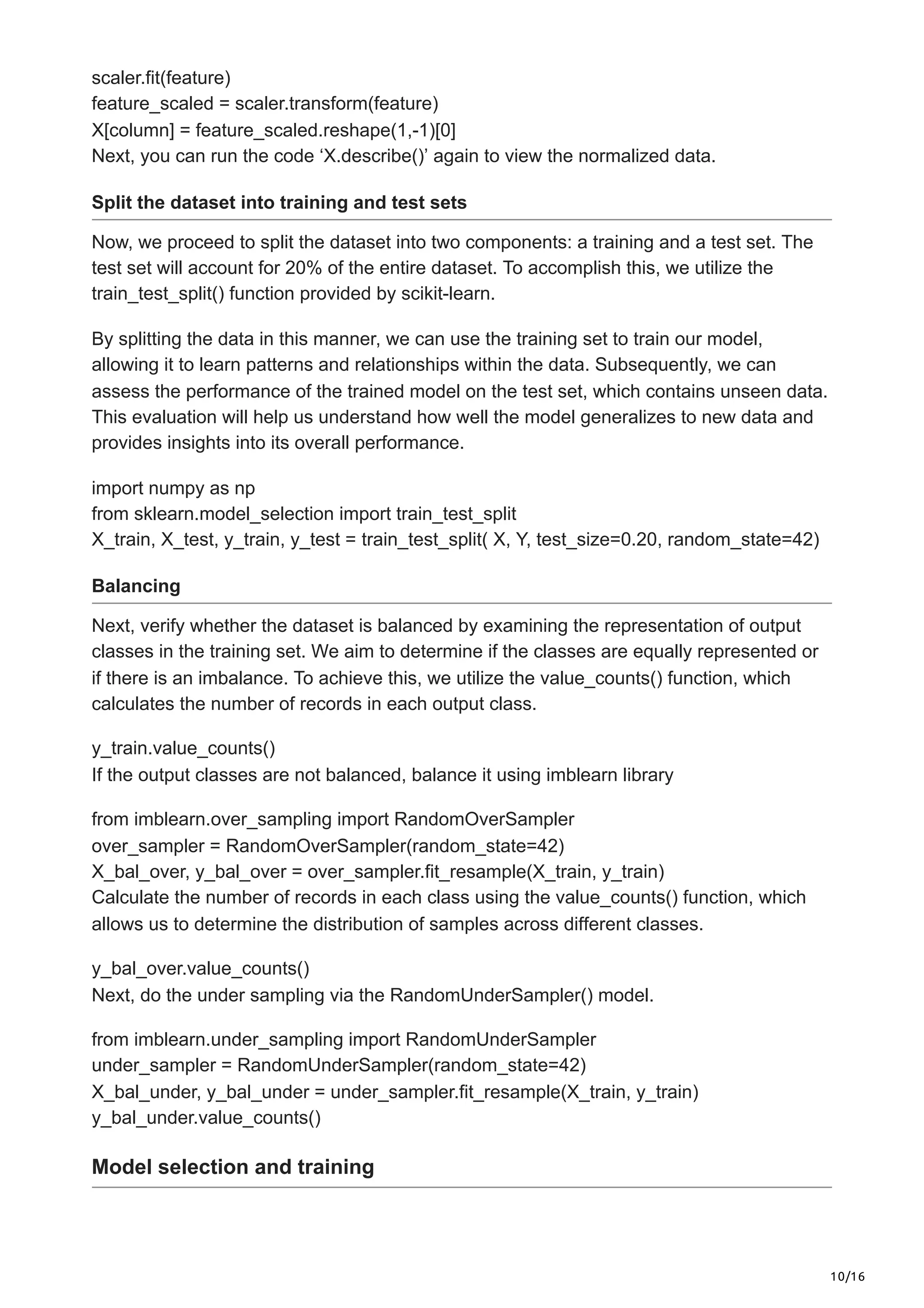 Data Analysis Workflow Using Scikit Learnpdf