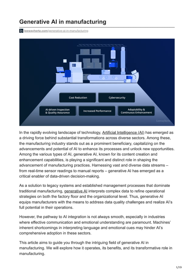 leewayhertz.com-Generative AI in manufacturing.pdf