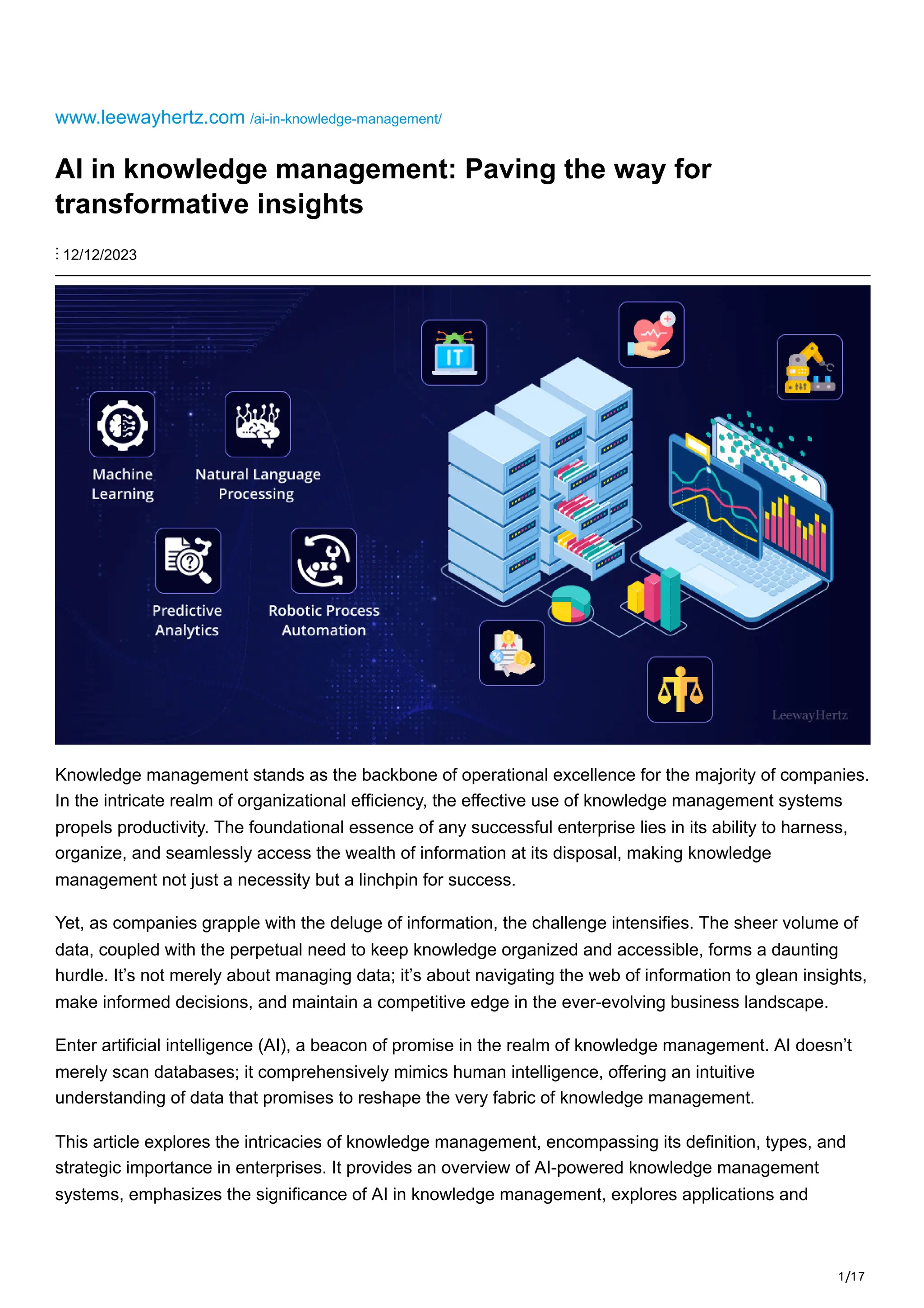 leewayhertz.com-AI in knowledge management Paving the way for transformative insights.pdf