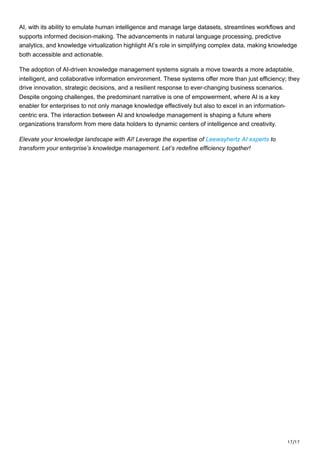 leewayhertz.com-AI in knowledge management Paving the way for transformative insights.pdf
