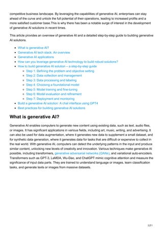 leewayhertz.com-How to build a generative AI solution From prototyping to production.pdf