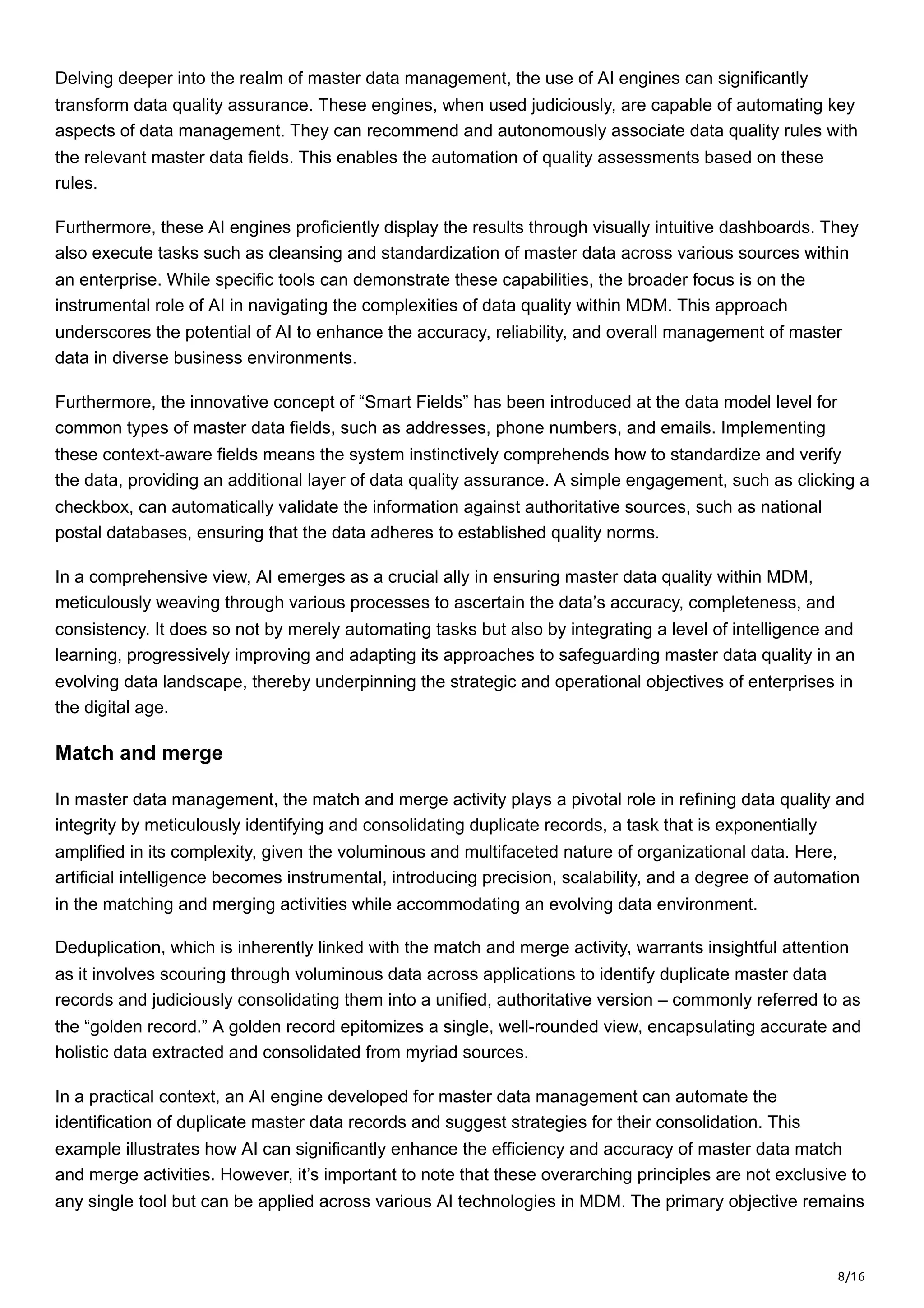 leewayhertz.com-AI in Master Data Management MDM Pioneering next ...